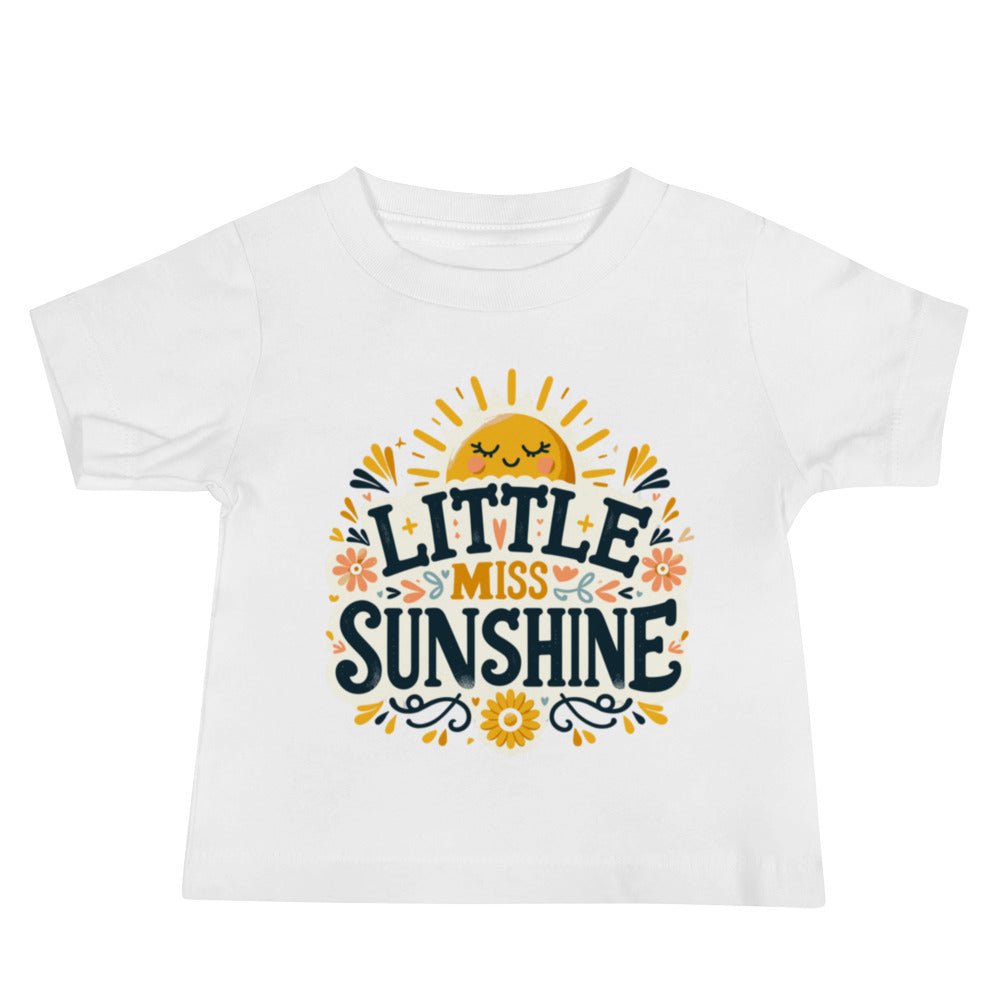 Girls' Radiant Ray Tee – Bright & Cheerful Short Sleeve T-Shirt for Gi ...